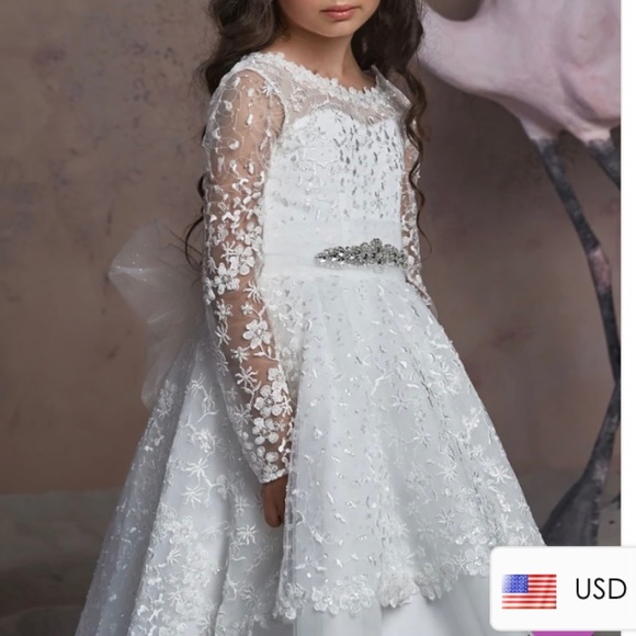 Dresses | Nwt Designer Couture Communion Dress | Poshmark